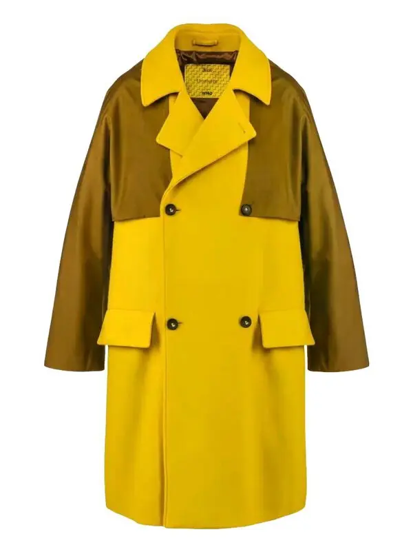 Herno Double-breasted Jacket - Yellow