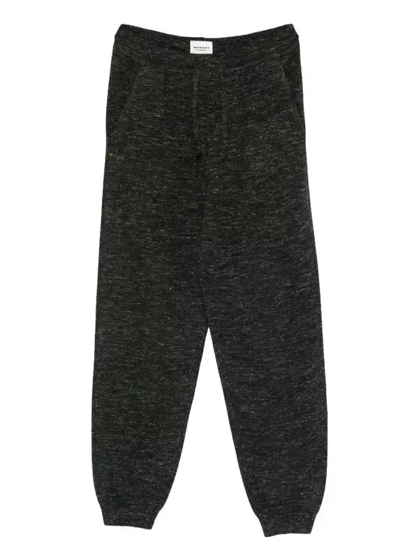 MARANT ETOILE Kira Drawstring-waist Track Pants - Grey