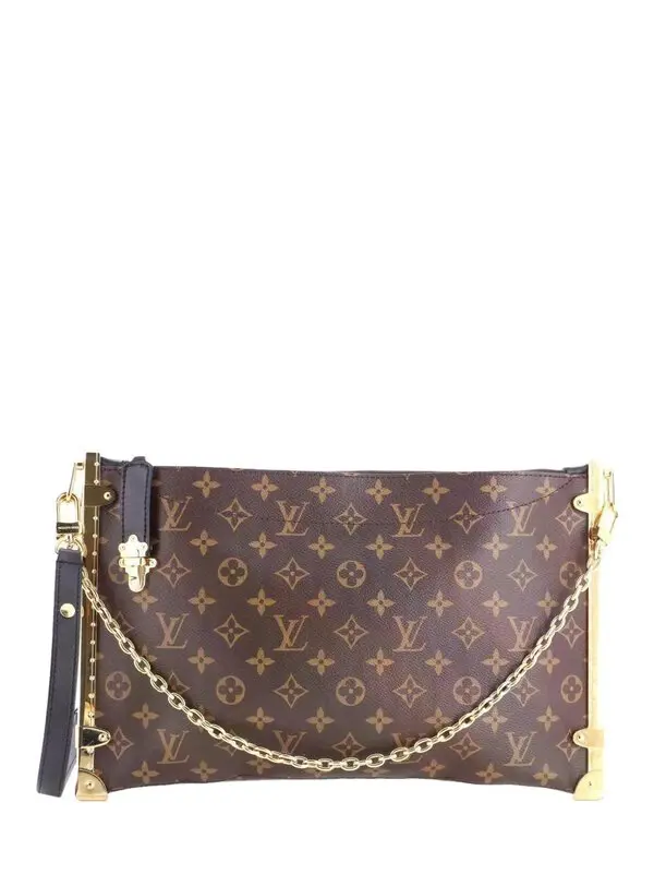 LOUIS VUITTON Monogram Canvas Shoulder Bag - Brown
