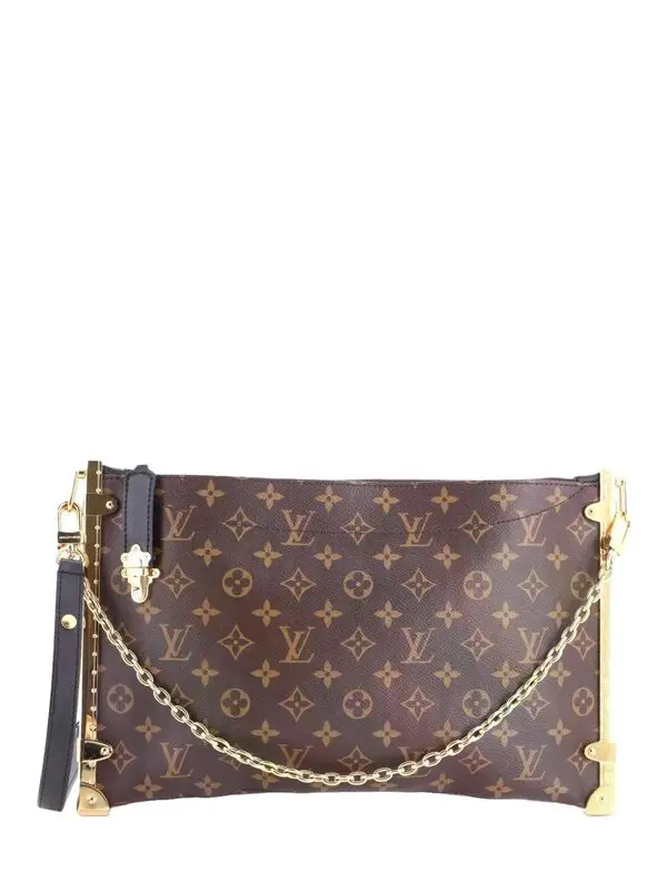 LOUIS VUITTON Monogram Canvas Shoulder Bag - Brown
