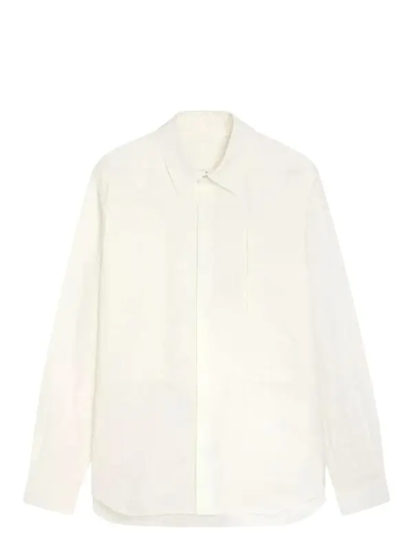 Rick Owens Concealed-button Shirt - Neutrals