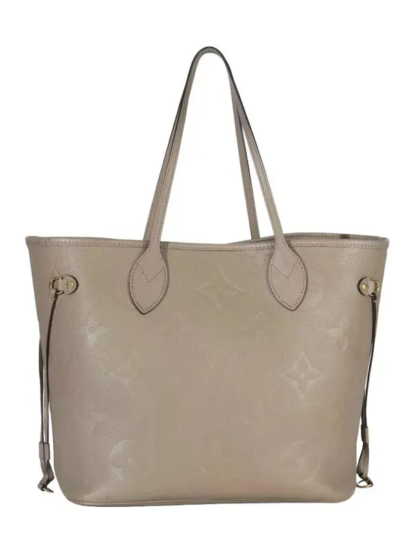 LOUIS VUITTON Empreinte Neverfull Giant Monogram Tote Bag - Grey
