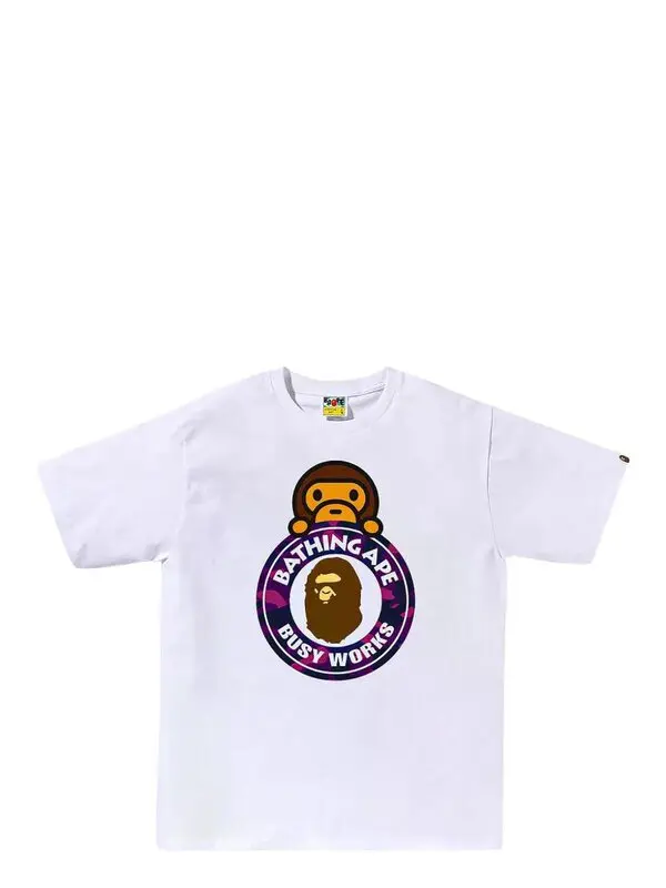 A BATHING APE Milo Busy Works T-shirt - White