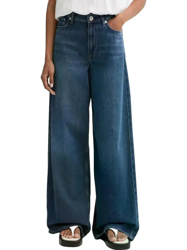 Rag & Bone Sofie Wide-leg Jeans - Blue