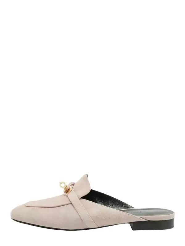 Hermès Oz Suede Mules - Pink