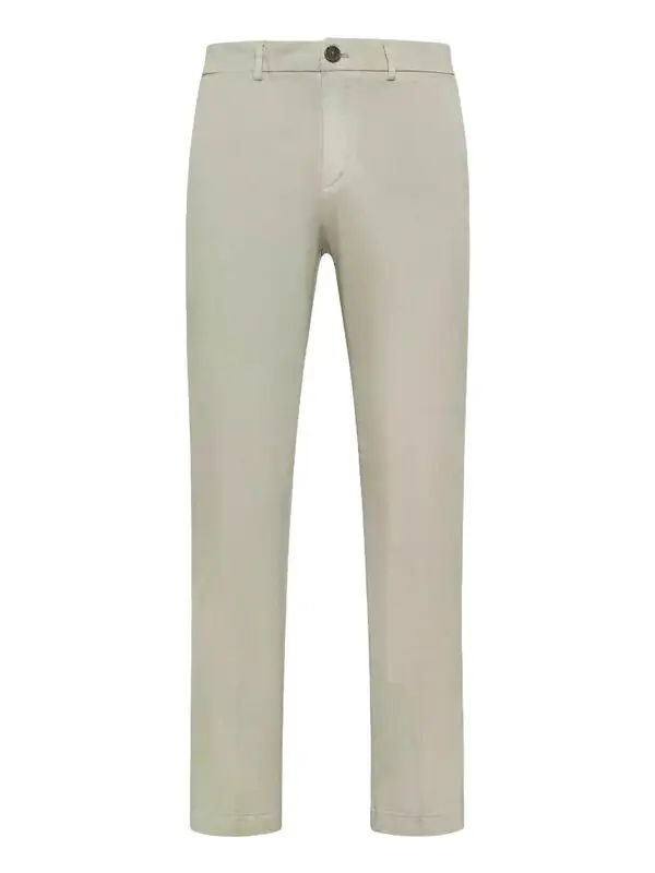 CRUNA Brera Slim-fit Trousers - Neutrals