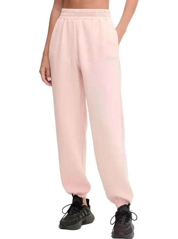 Guess Logo Track Pants - Pink