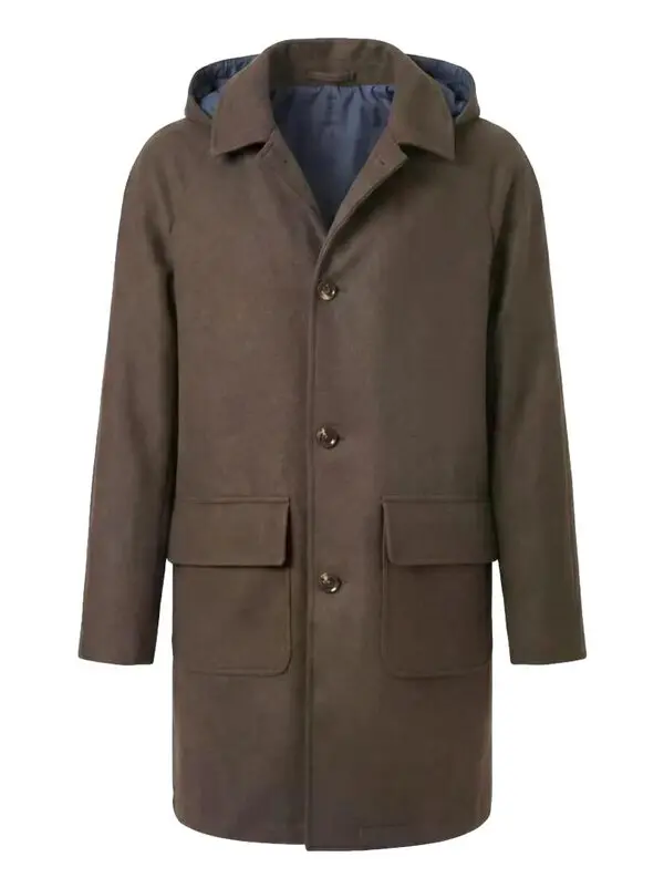 KIRED Reversible Hooded Coat - Blue