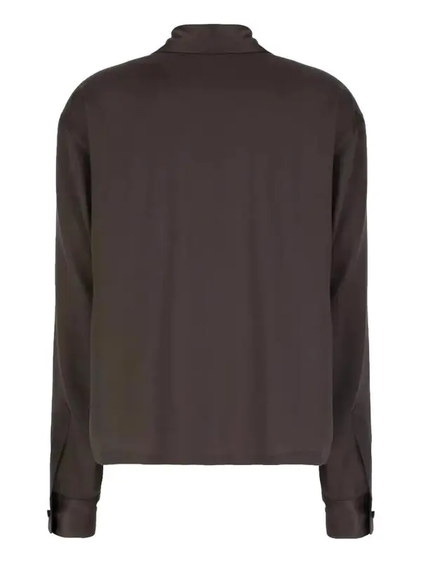 TOM FORD Silk Shirt - Brown