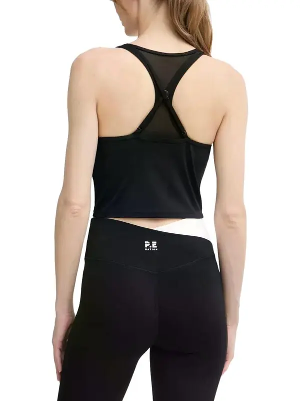 P.E Nation Fusion Performance Tank Top - Black