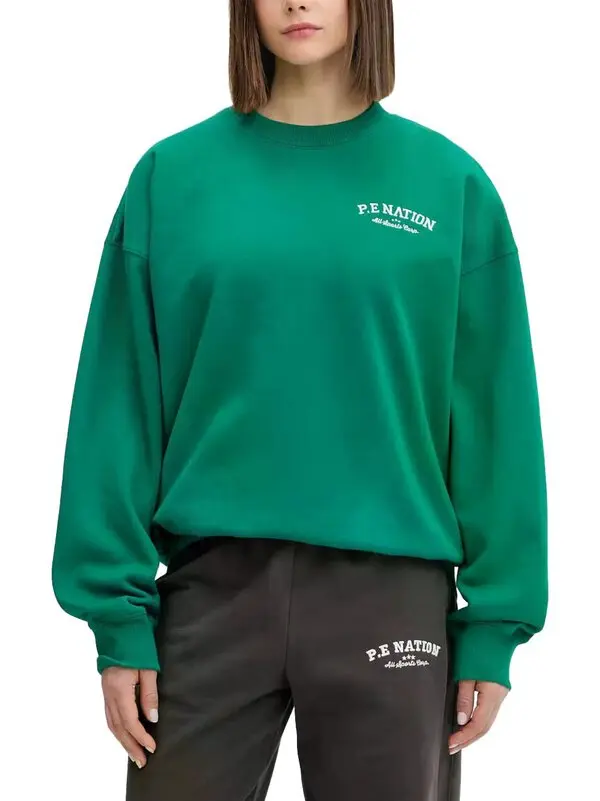P.E Nation Drop Shoulder Sweatshirt - Green