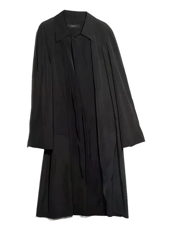 Gucci Single-breasted Coat - Black
