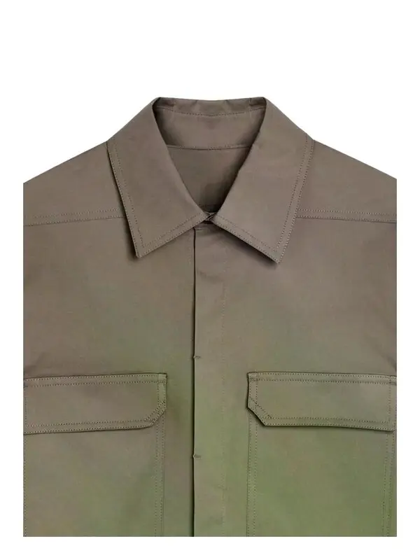 Rick Owens Chest-pocket Shirt - Brown