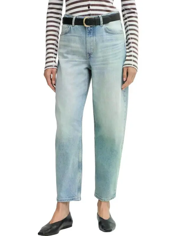 Marc O'polo Washed-effect Five-pocket Jeans - Blue