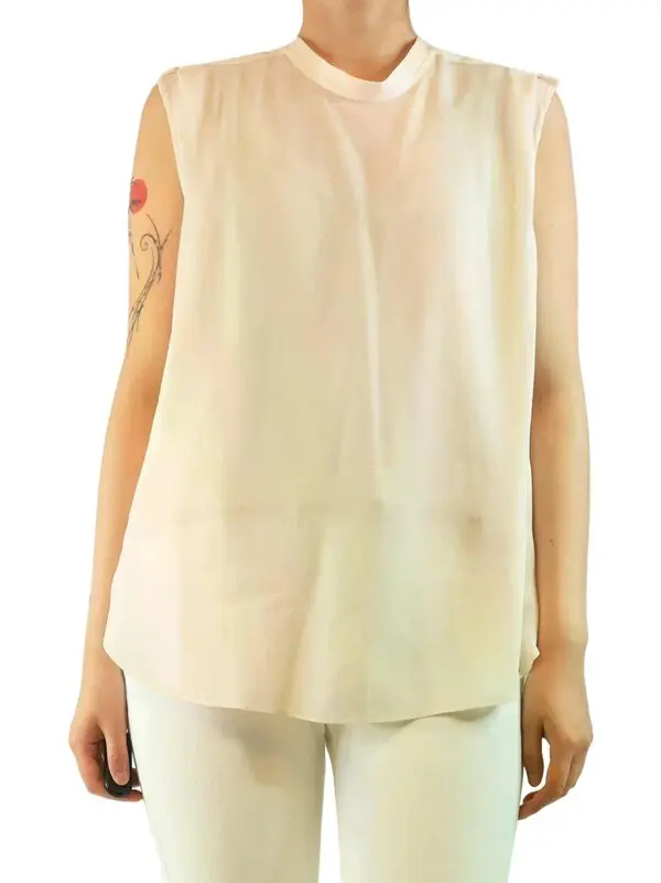 3.1 Phillip Lim Silk Sleeveless Blouse - Neutrals