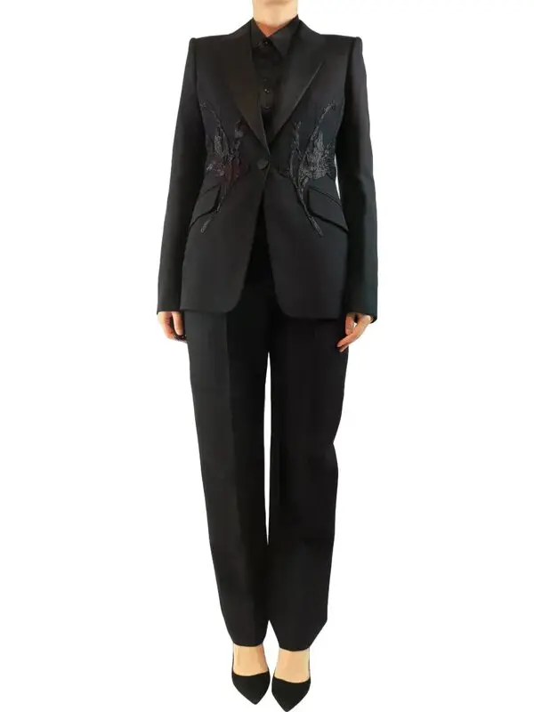 Alexander McQueen Single-breasted Suit - Black