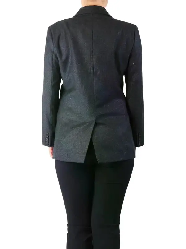 Peserico Embellished Virgin Wool Blazer - Grey