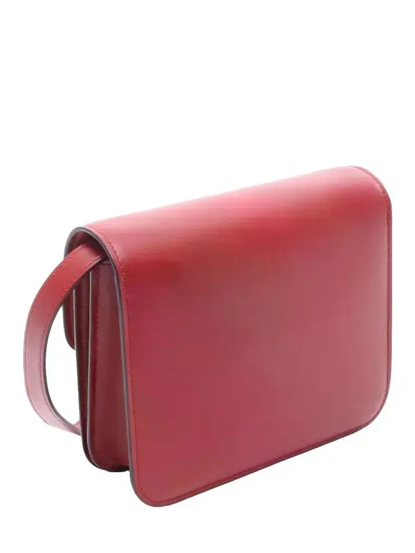 Celine Teen Box Shoulder Bag - Red