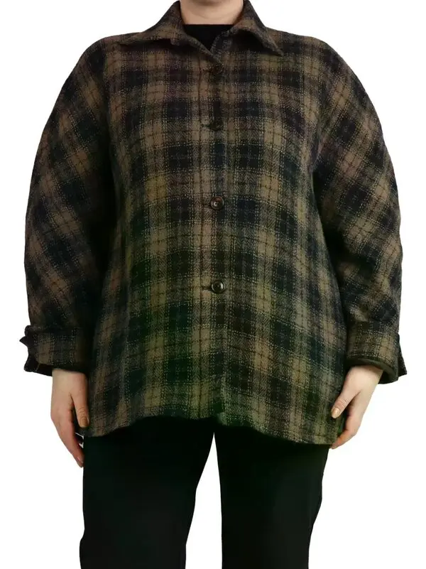 DEDAR Check Padded Shirt - Brown
