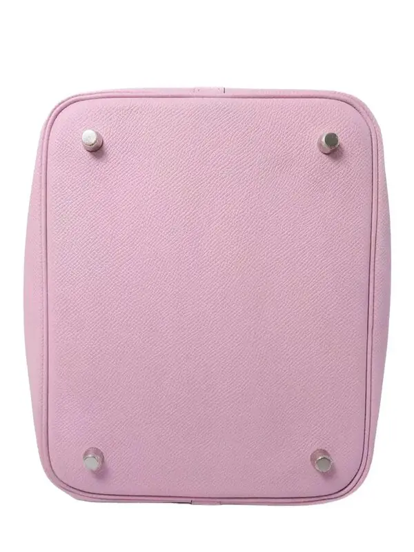 Hermès Picotin Leather Tote Bag - Pink