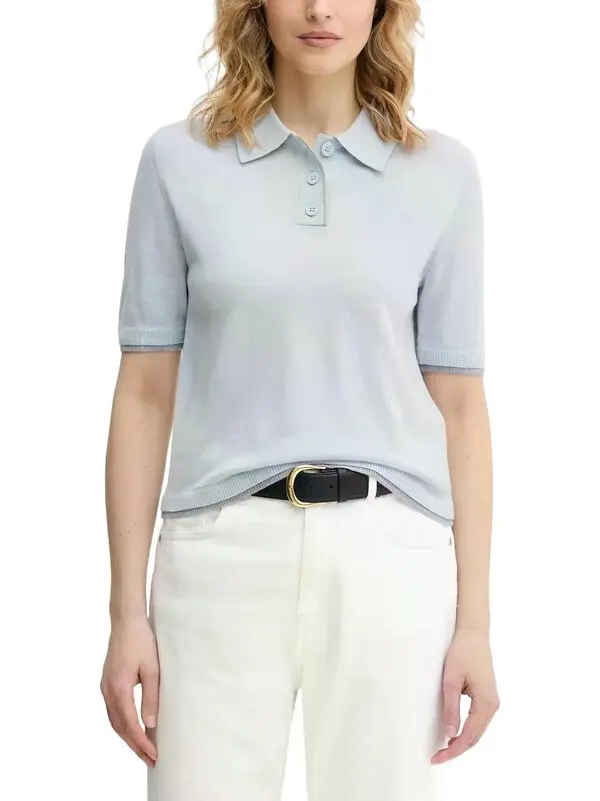 BENETTON Short-sleeve Polo Shirt - Blue
