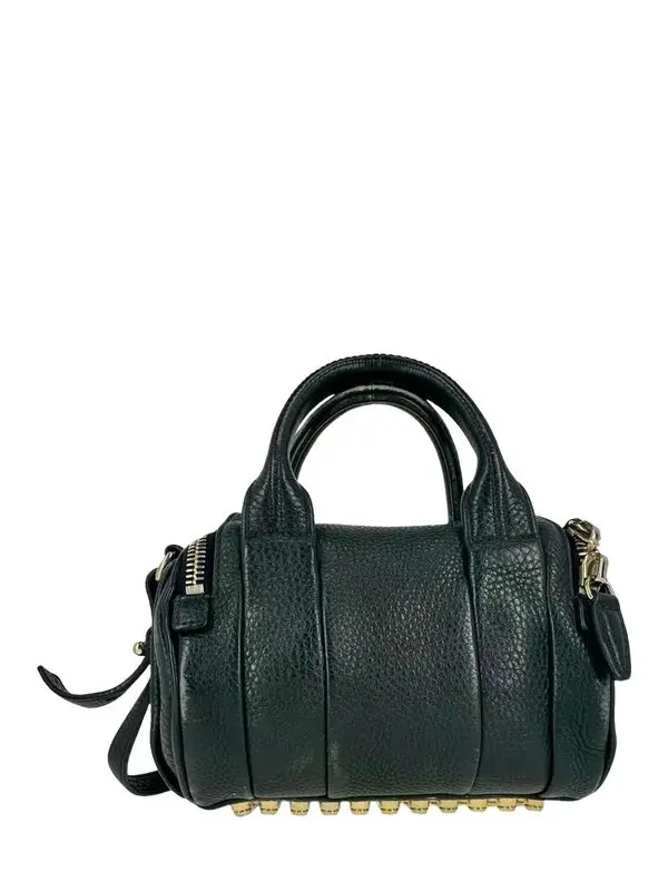 ALEXANDER WANG 2010s Rocco Studded Satchel Bag - Black