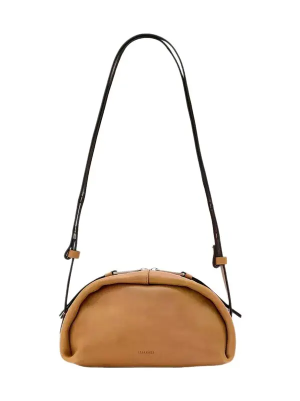 ALLSAINTS Rosalie Logo-debossed Crossbody Bag - Brown