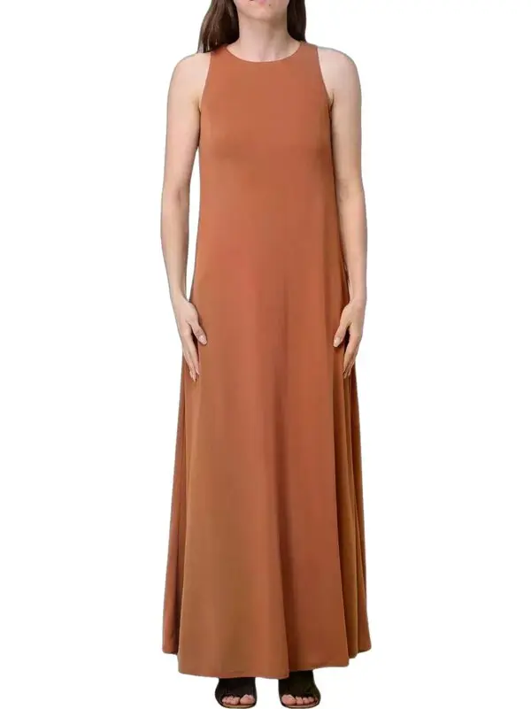 Max Mara Sleeveless Jersey Dress - Neutrals