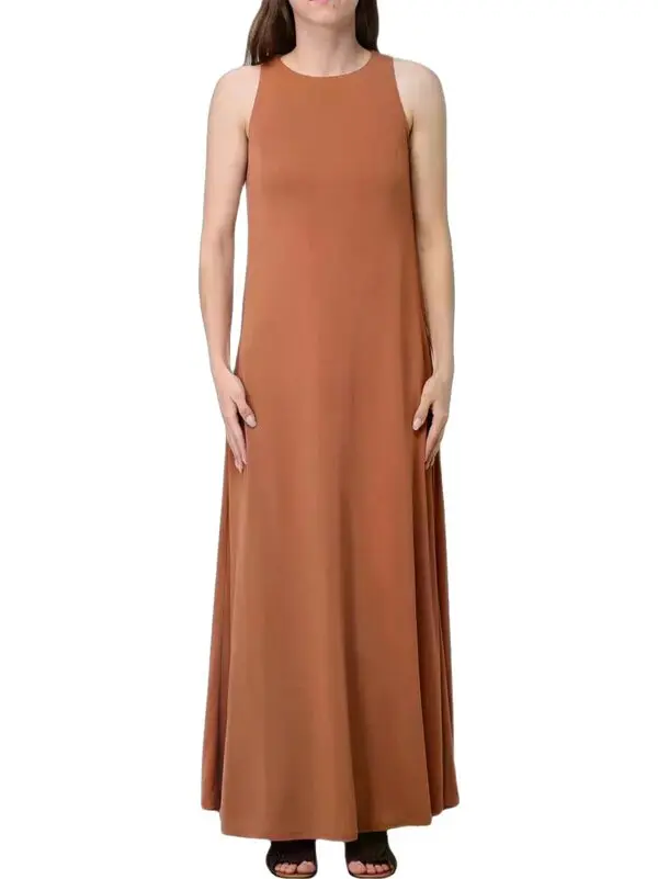 Max Mara Sleeveless Jersey Dress - Neutrals