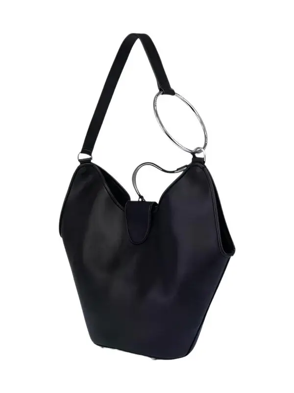 DONDUP Ring Detail Tote Bag - Black