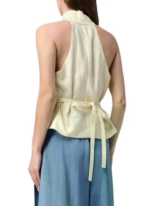 TELA Single-breasted Waistcoat - Neutrals