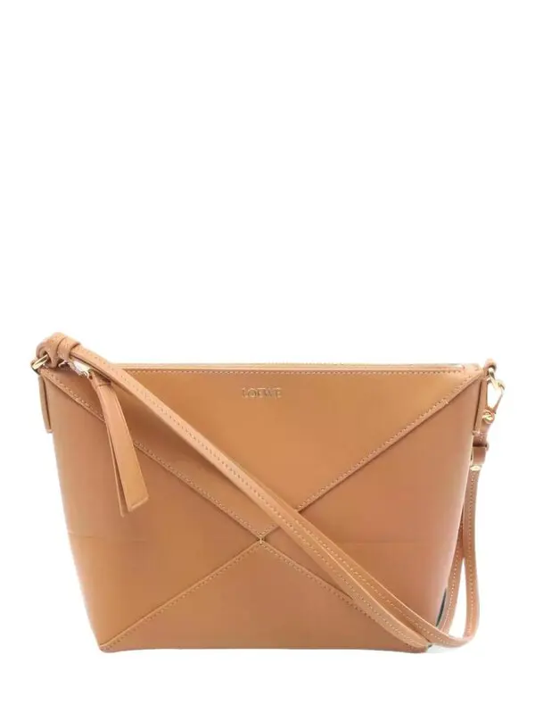 Loewe Puzzle Fold Shoulder Bag - Neutrals