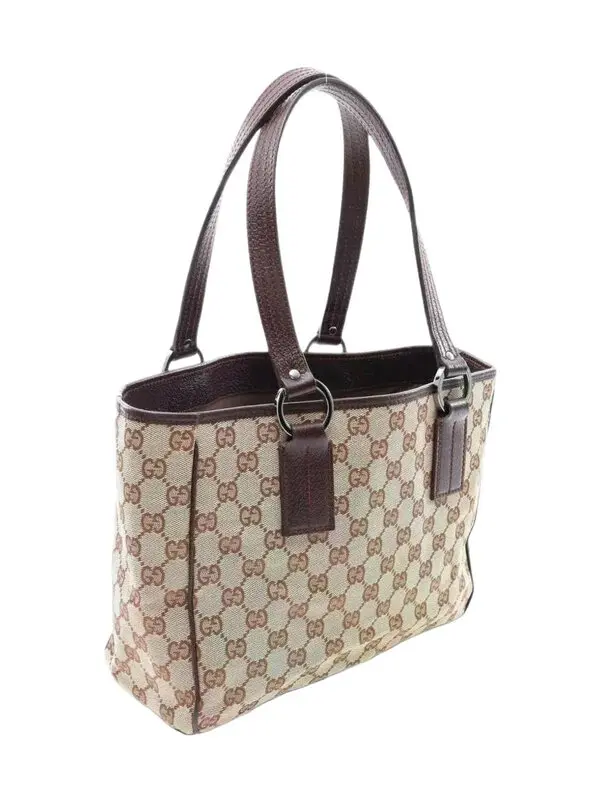 Gucci Gg Canvas Tote Bag - Neutrals
