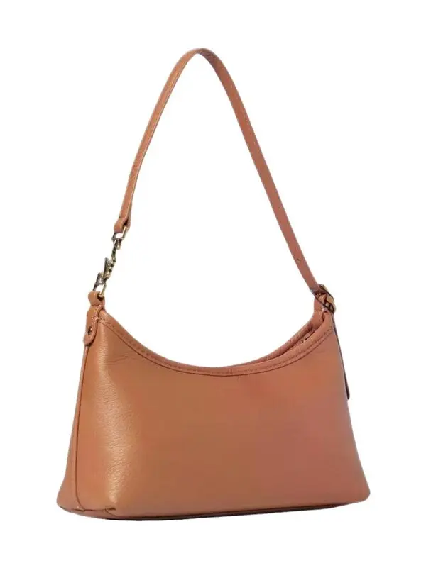 Kurt Geiger Eagle-plaque Leather Shoulder Bag - Neutrals