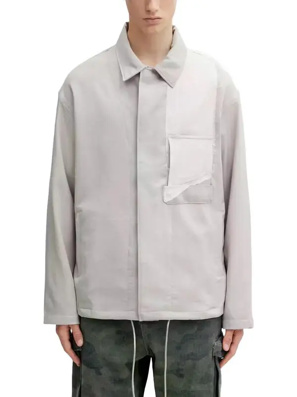 Y3 Utility Bluson Patchwork Lightweight Jacket - Brown
