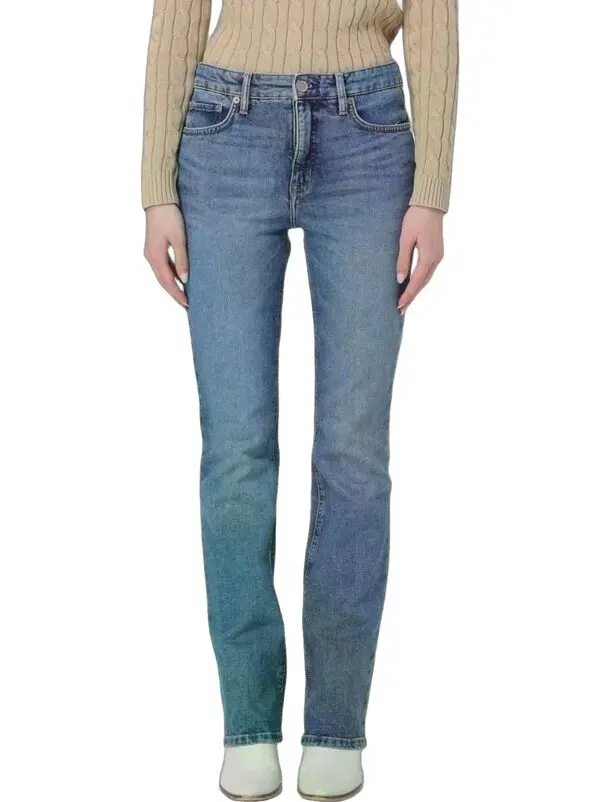 Ralph Lauren Faded Slim-fit Jeans - Blue