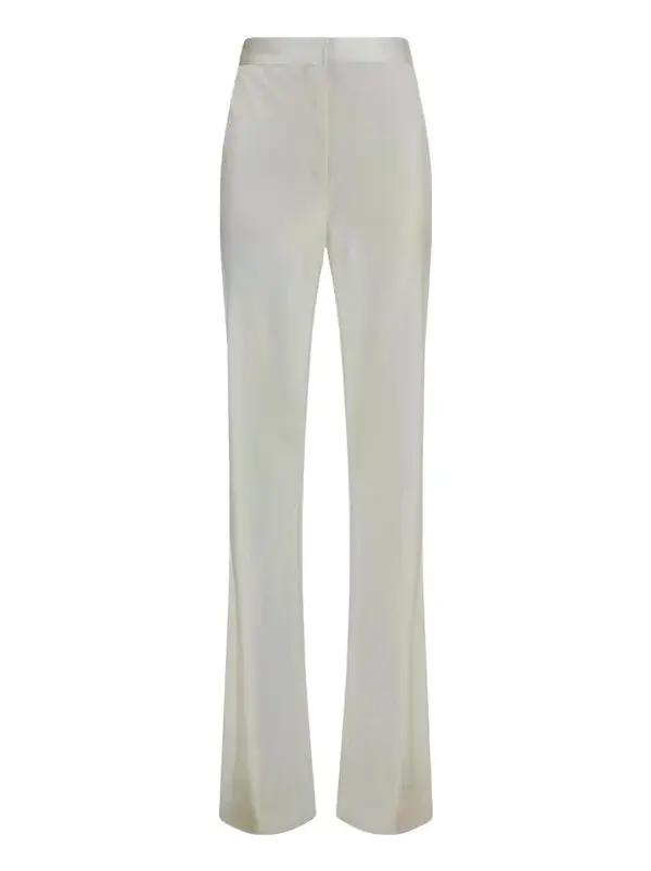 TOM FORD Off-white Polka Dot Bias Cut Trousers - Neutrals