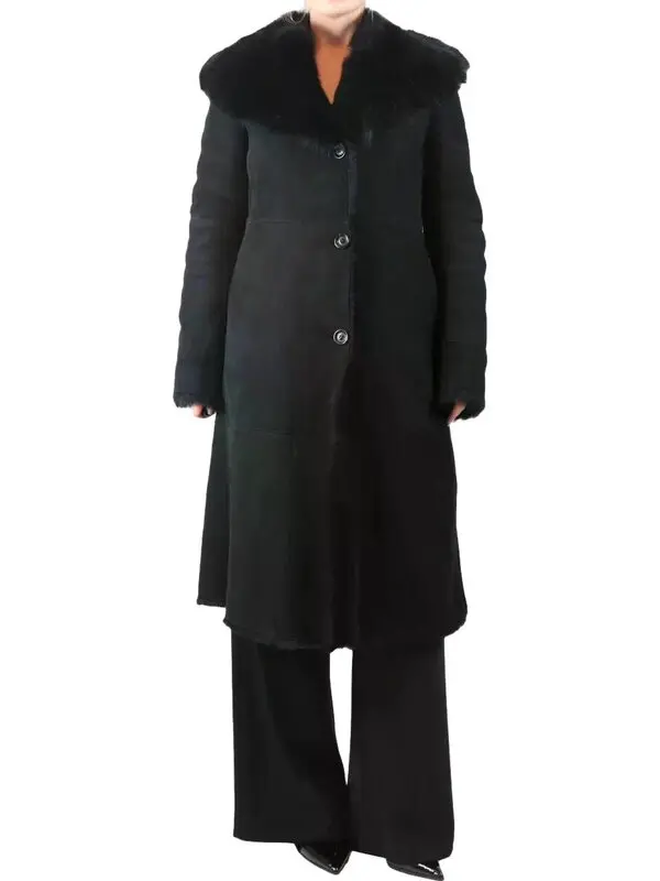 Fratelli Rossetti Buttoned Coat - Black