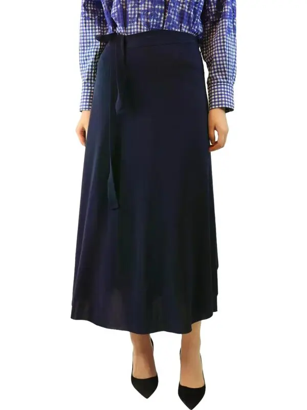 ERES Eeres Julieta Wrap Midi Skirt - Blue