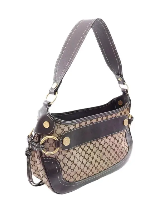 Celine Macadam Shoulder Bag - Brown