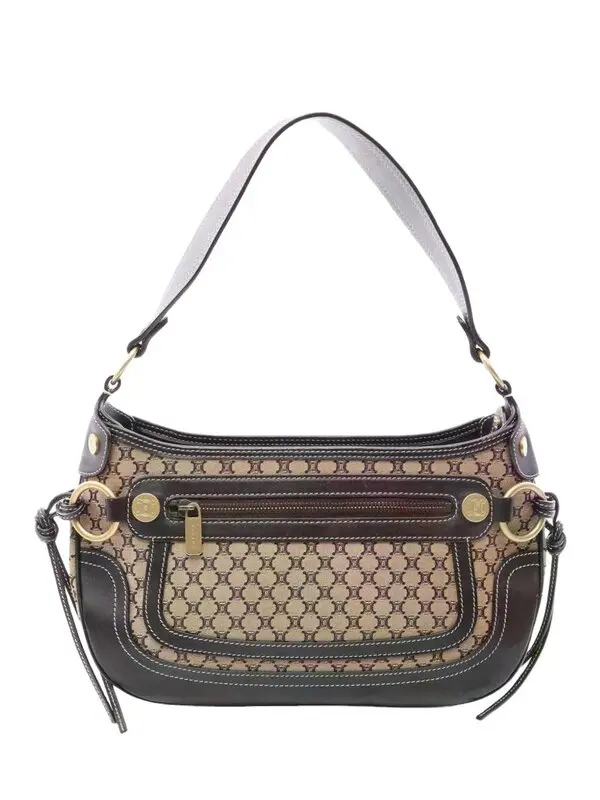 Celine Macadam Shoulder Bag - Brown