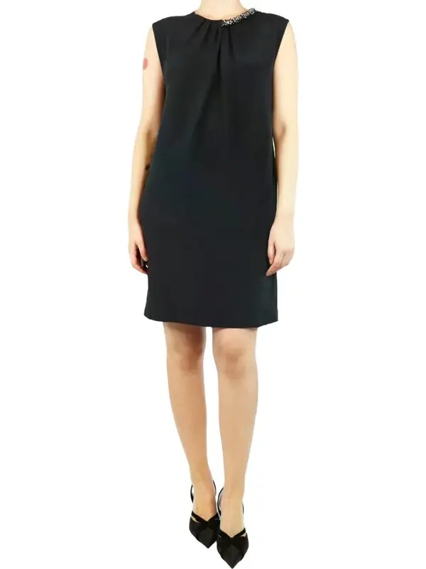 3.1 Phillip Lim Embellished Silk Midi Dress - Black