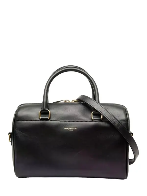 Saint Laurent Classic Duffle Satchel - Black