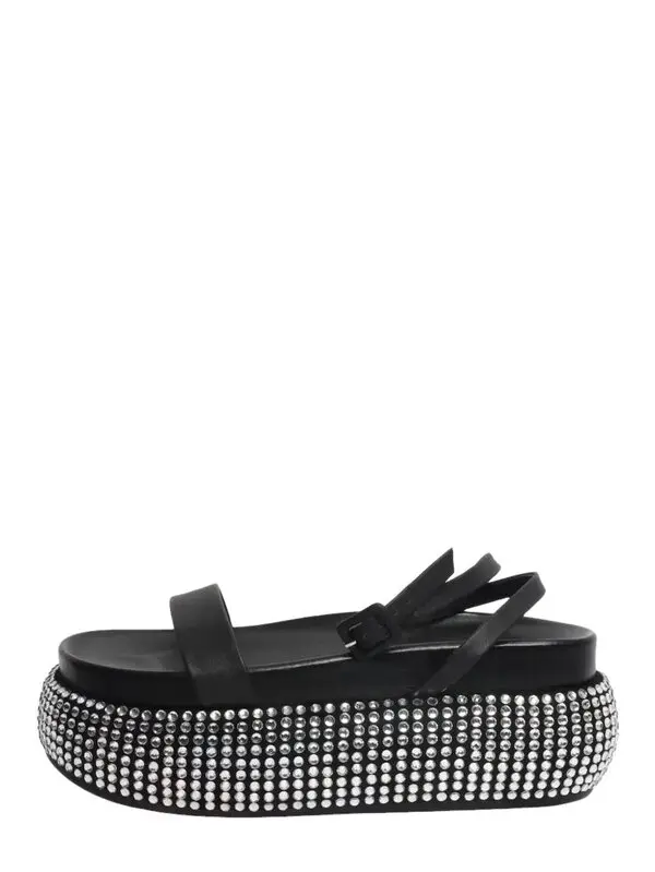 Simkhai Open-toe Platform Sandals - Black