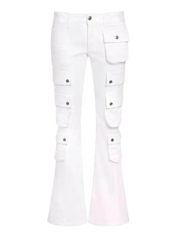 Dsquared2 Trumpet Cargo Pants - White