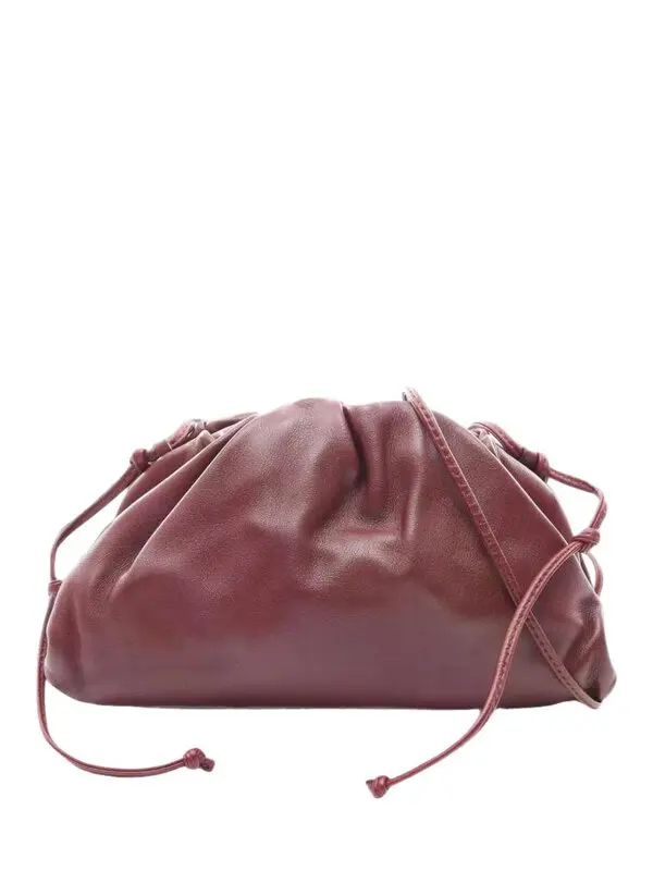 Bottega Veneta The Pouch Shoulder Bag - Red