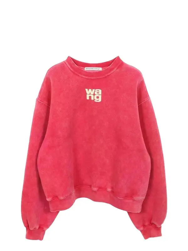 ALEXANDER WANG Logo-print Sweater - Red
