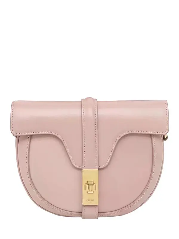 Celine Small Calfskin Besace 16 Crossbody Bag - Pink