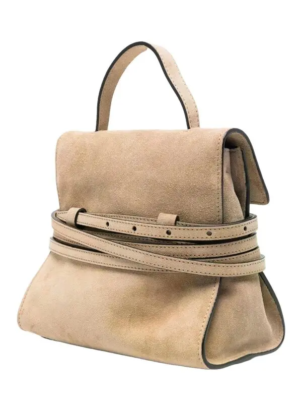 Moschino Belt-detail Mini Bag - Neutrals