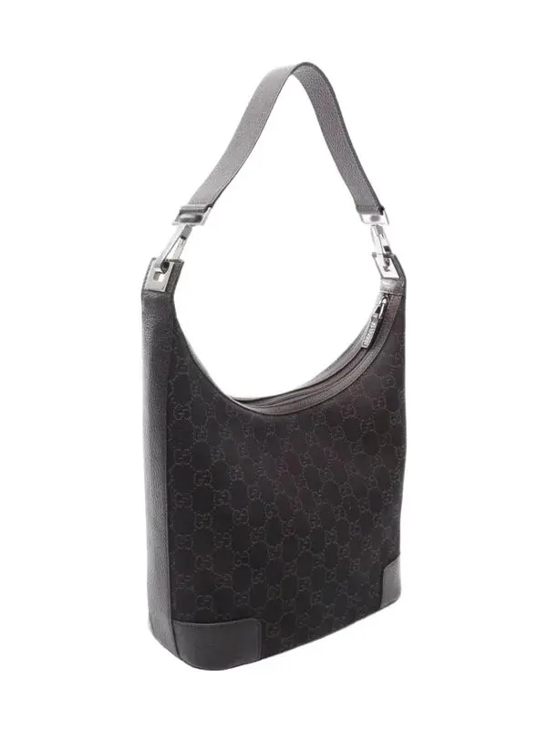 Gucci Gg Pattern Shoulder Bag - Brown